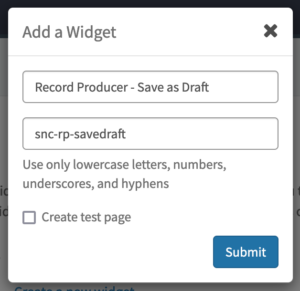 "Save-as-Draft" Record Producers in Service Portal - DylanLindgren.com